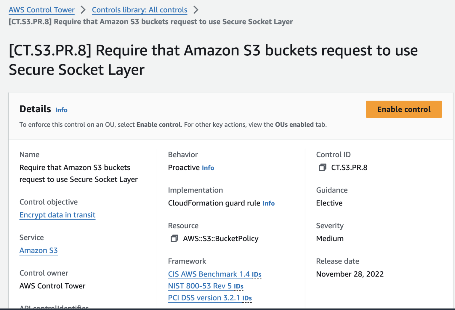 Control Tower Guardrails overview (Preventive, Detective and Proactive ...